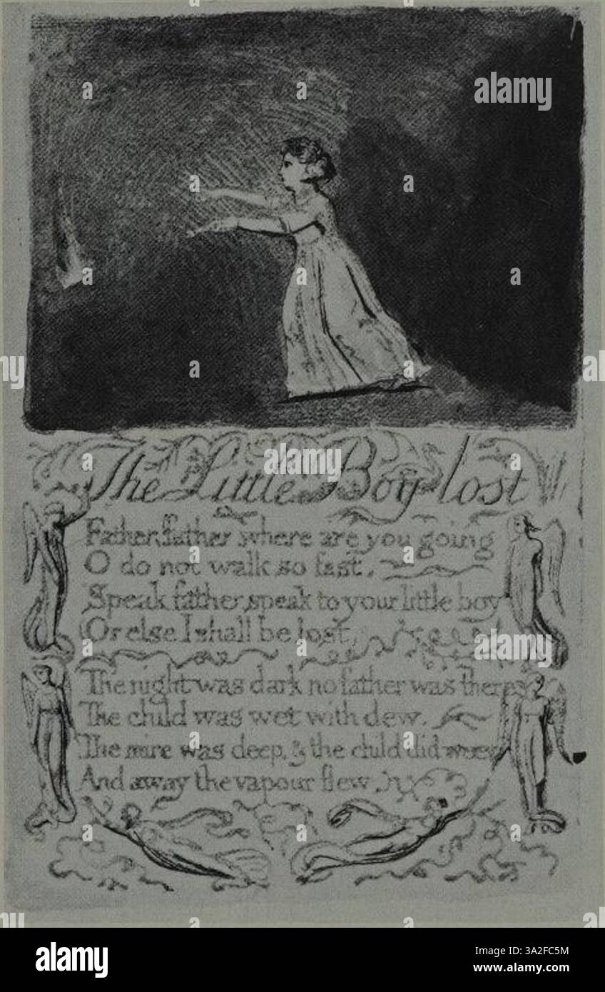 In this piece, Blake explores the tension between light and dark ...