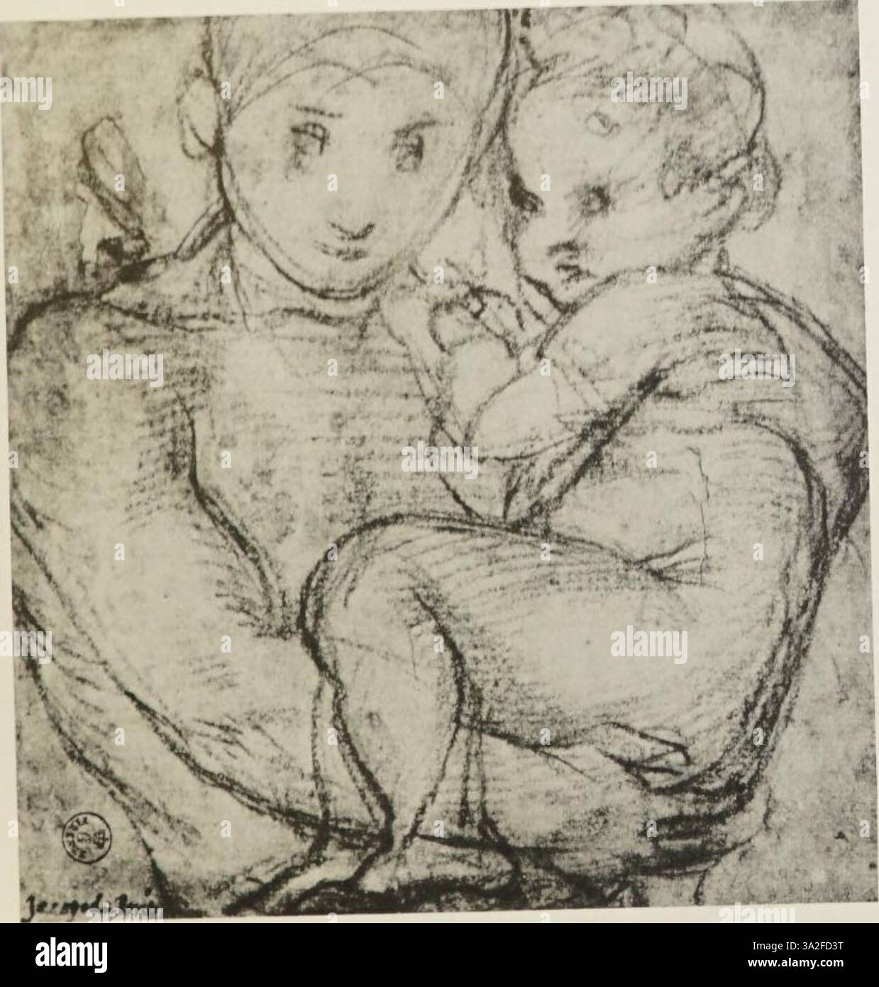 Pontormo’s work displays his characteristic use of dramatic colors and ...