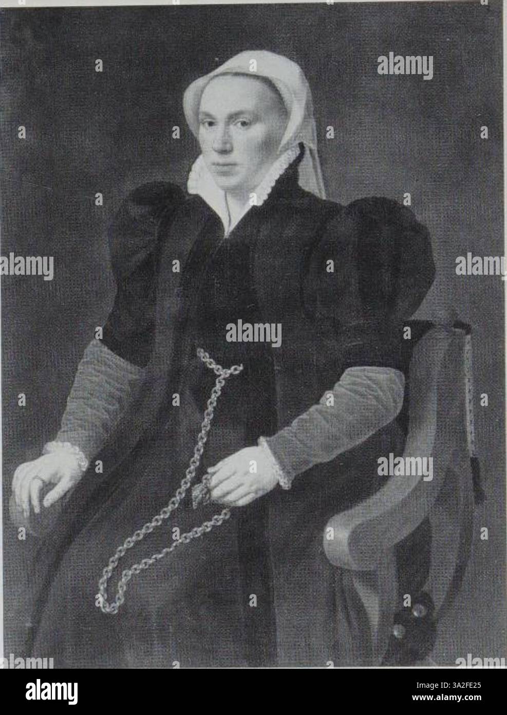 'A035' by Willem Key (circa 1515/1516–1568) is a portrait that ...