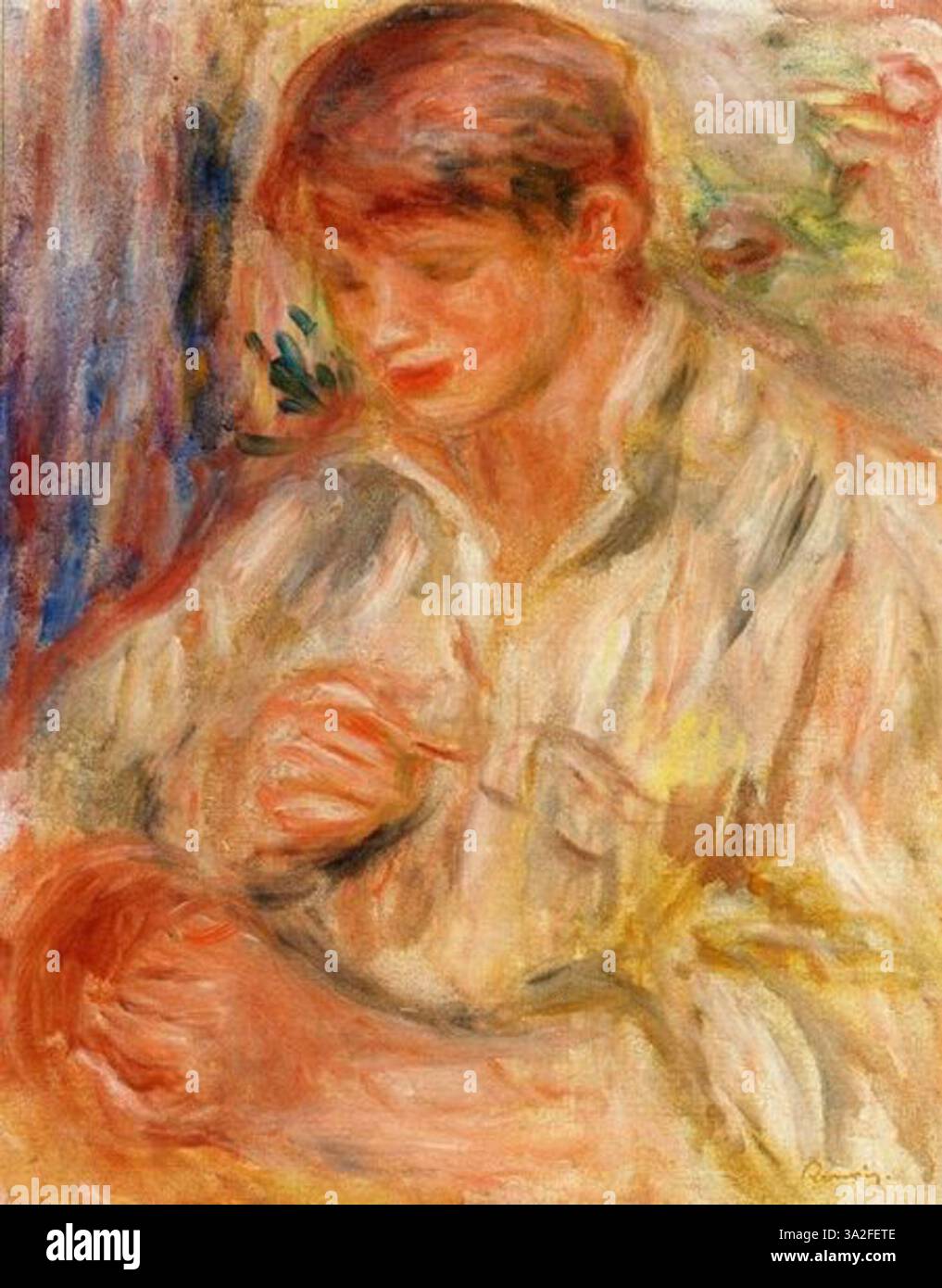 'Claude Renoir Jardinant' depicts Claude Renoir, the artist’s son ...