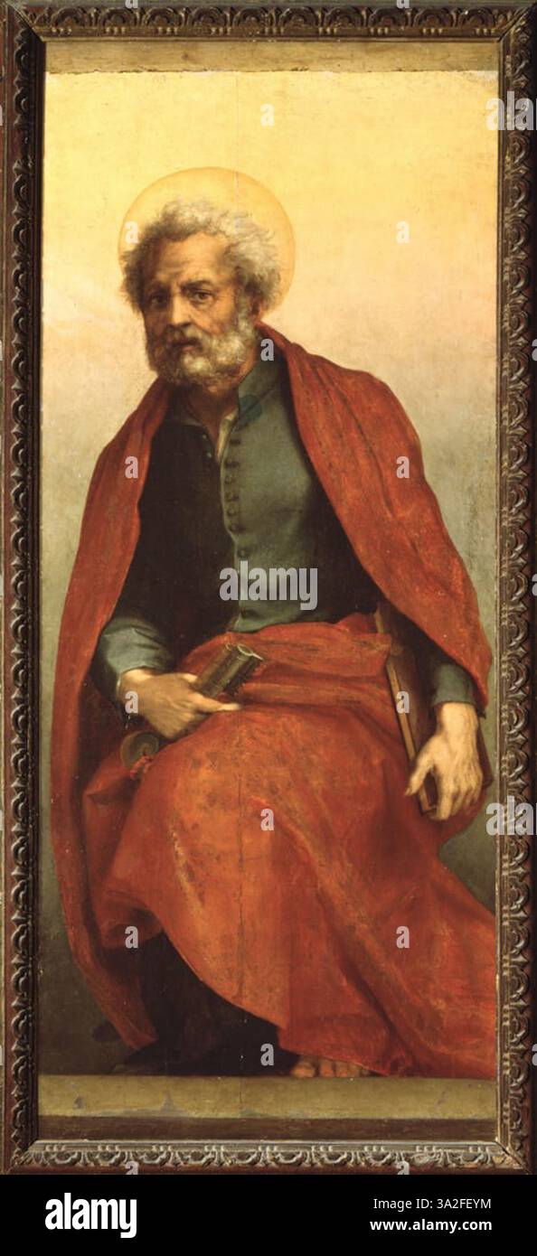 This altarpiece by Andrea del Sarto, created between 1525 and 1528 ...