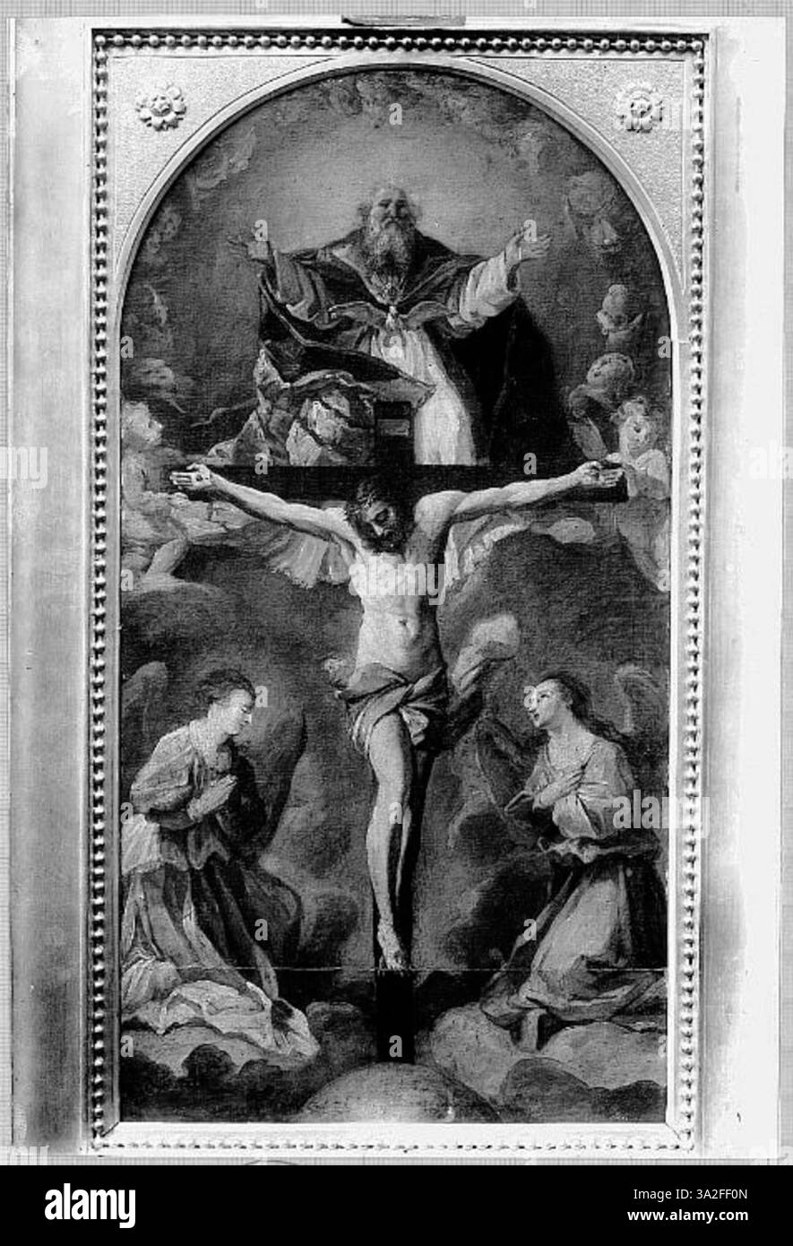 Guido Reni’s depiction of the Holy Trinity is portrayed with divine ...