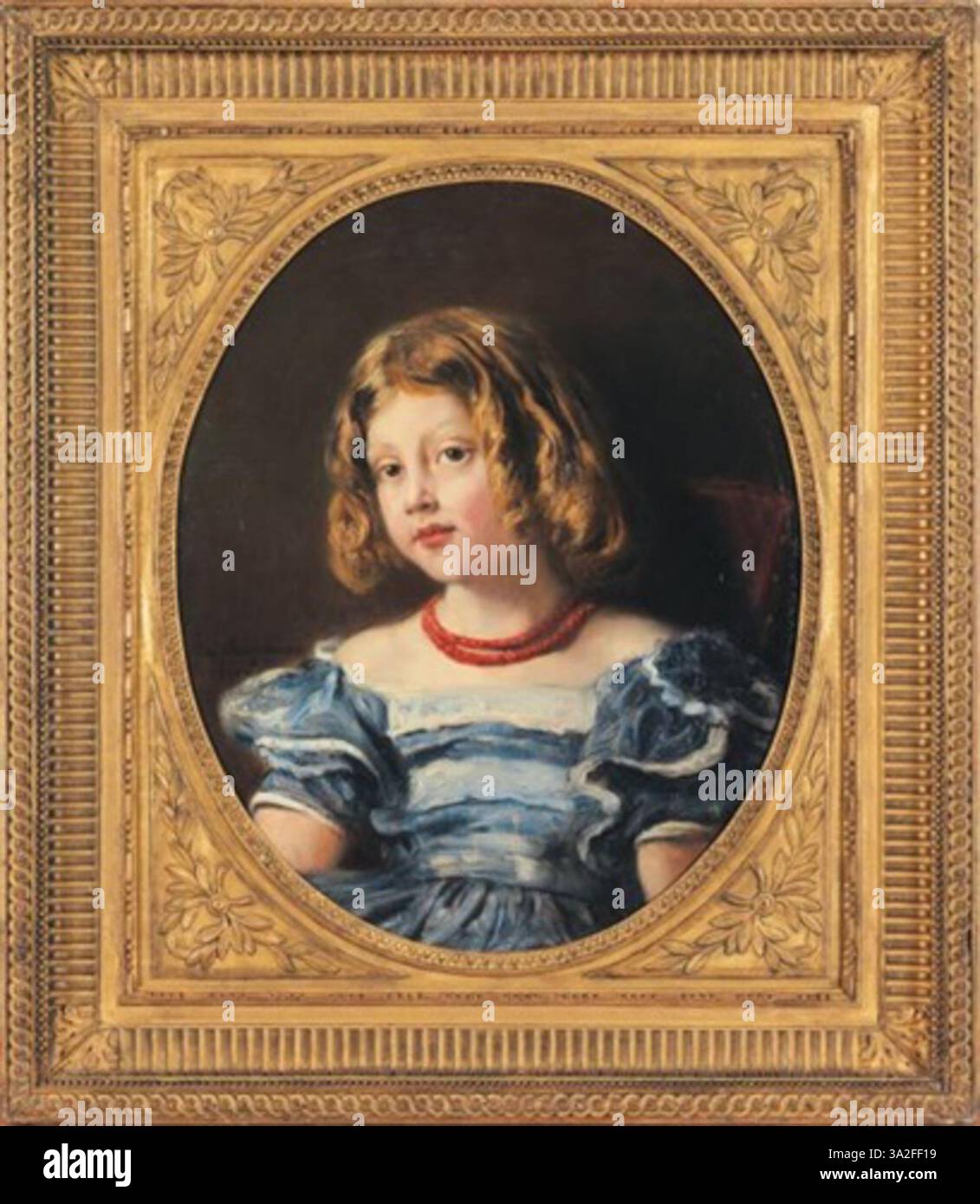 This portrait by Chassériau features Anne Marcotte, capturing her ...