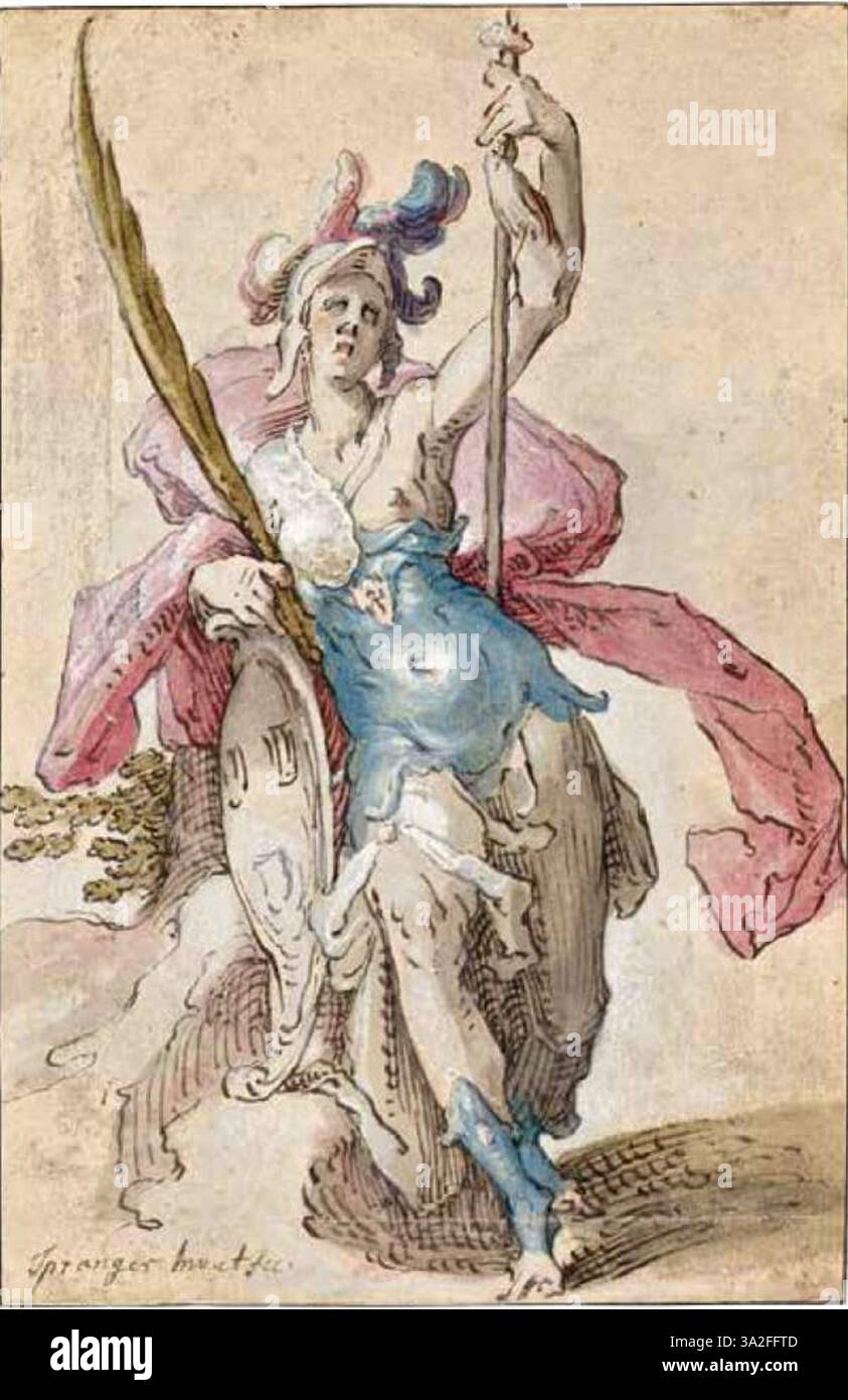 Bartholomeus Spranger’s work captures mythological subjects with highly ...