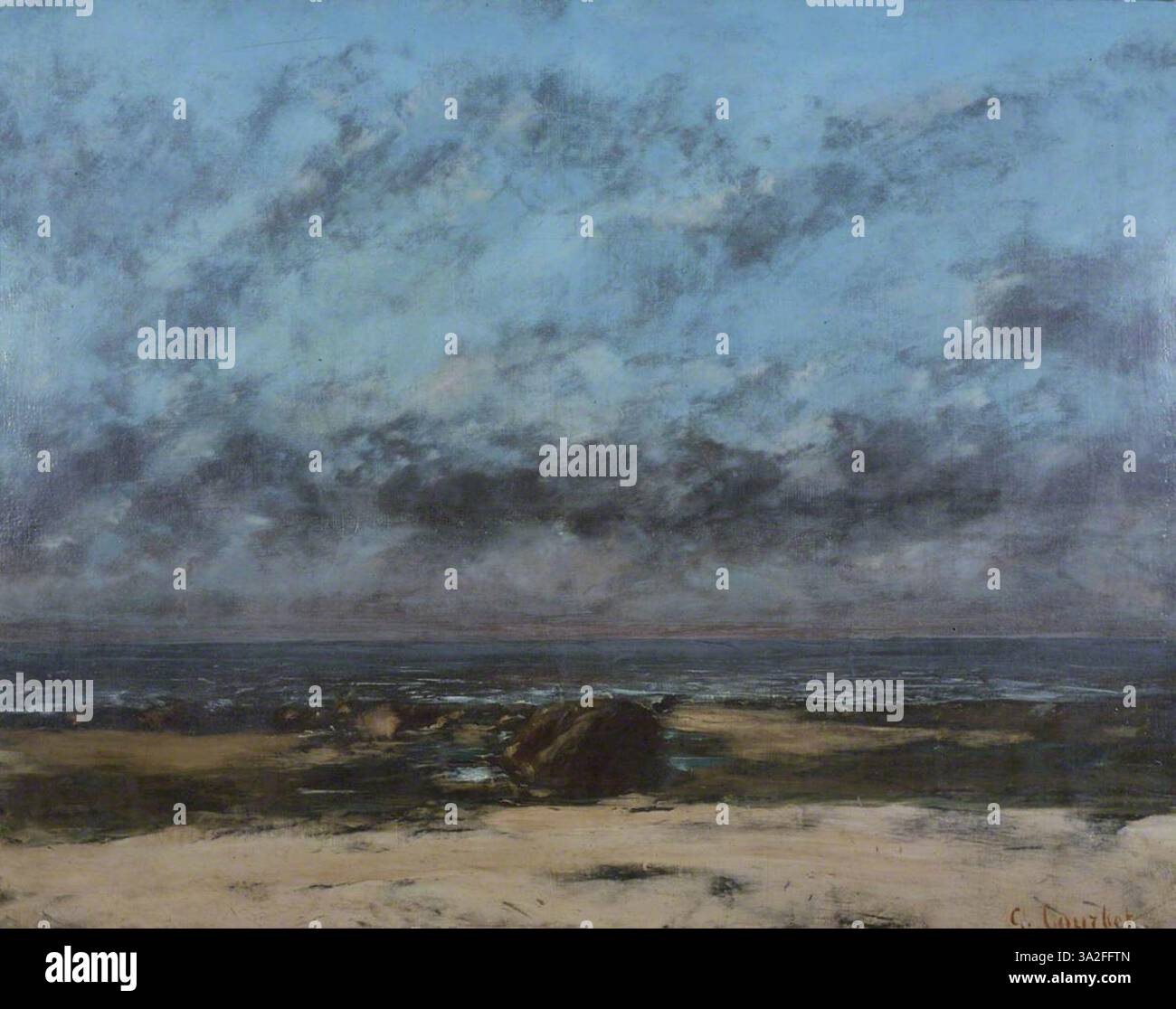 Gustave Courbet’s 'Eternity' (c. 1865–1869) explores themes of time and ...