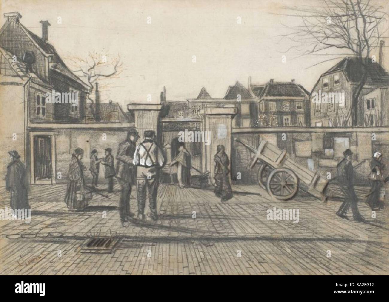 This piece by Van Gogh showcases his skillful use of color and light to ...
