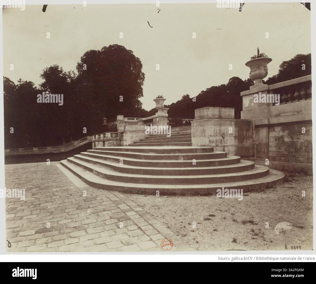 Eugène Atget’s photograph of St. Cloud captures the peaceful atmosphere ...