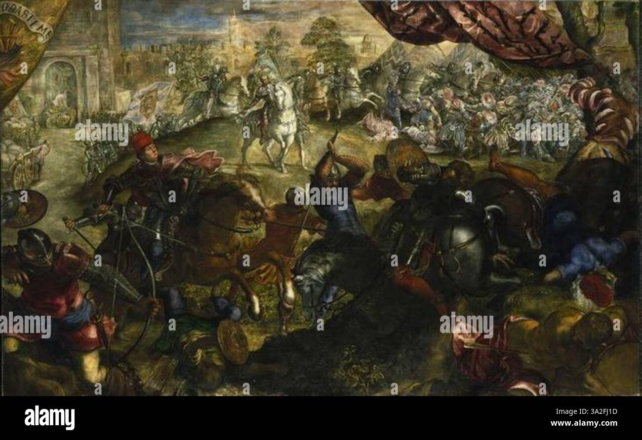 This painting by Jacopo Tintoretto is a prime example of his dramatic ...