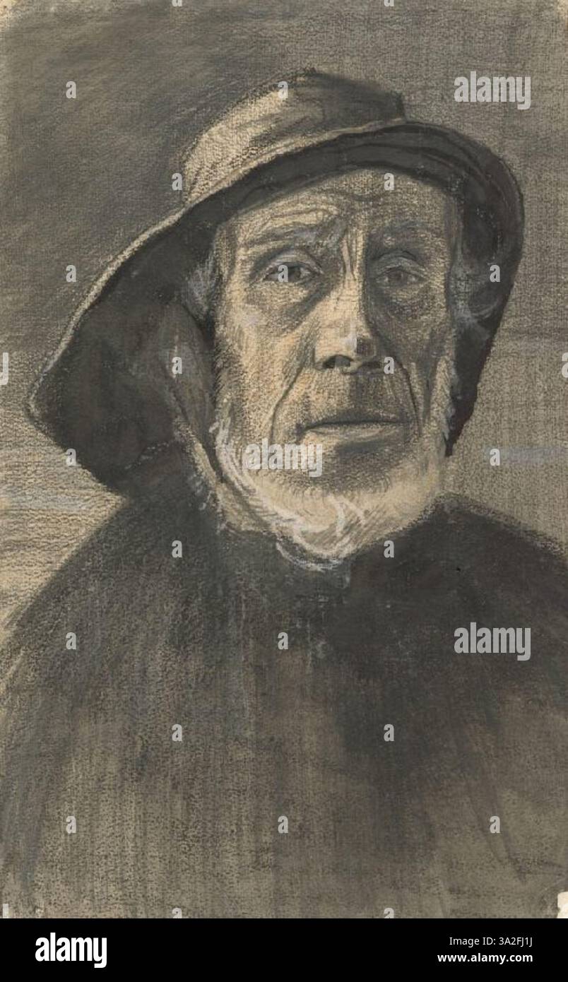 Vincent van Gogh’s painting showcases his distinctive use of color and ...