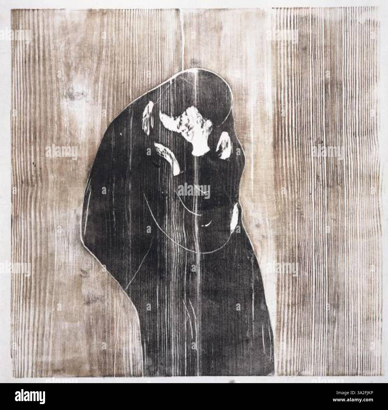 In 'The Kiss IV,' Edvard Munch captures an intimate moment between two ...