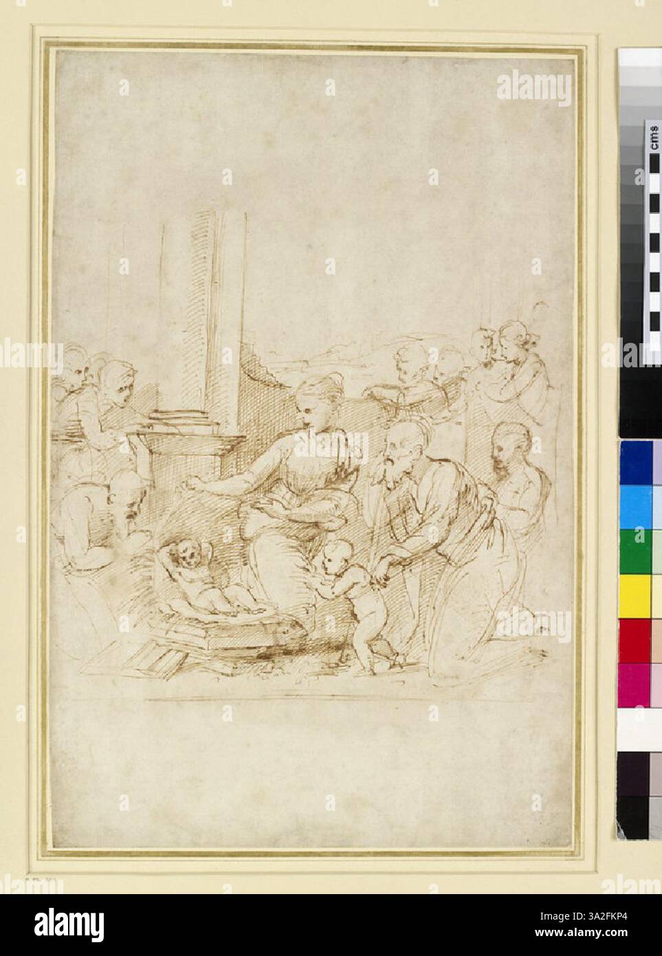 Raphael’s 'The Adoration of the Shepherds' depicts the moment when ...