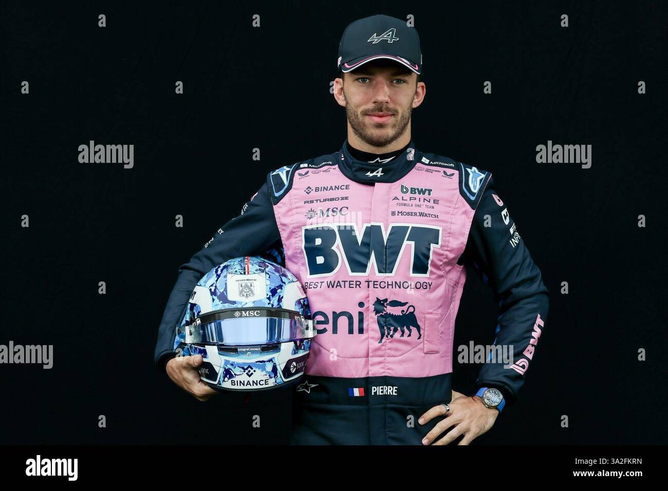 MELBOURNE, AUSTRALIA - MARCH 13: Pierre Gasly of France and BWT Alpine ...