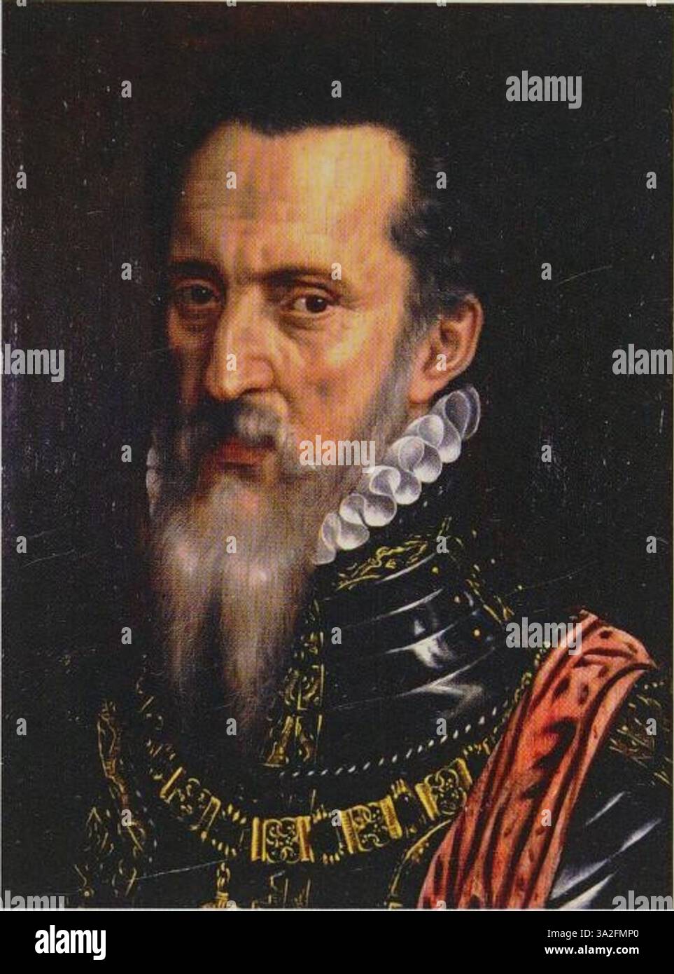 Willem Key’s portrait, dating from circa 1515–1568, displays meticulous ...