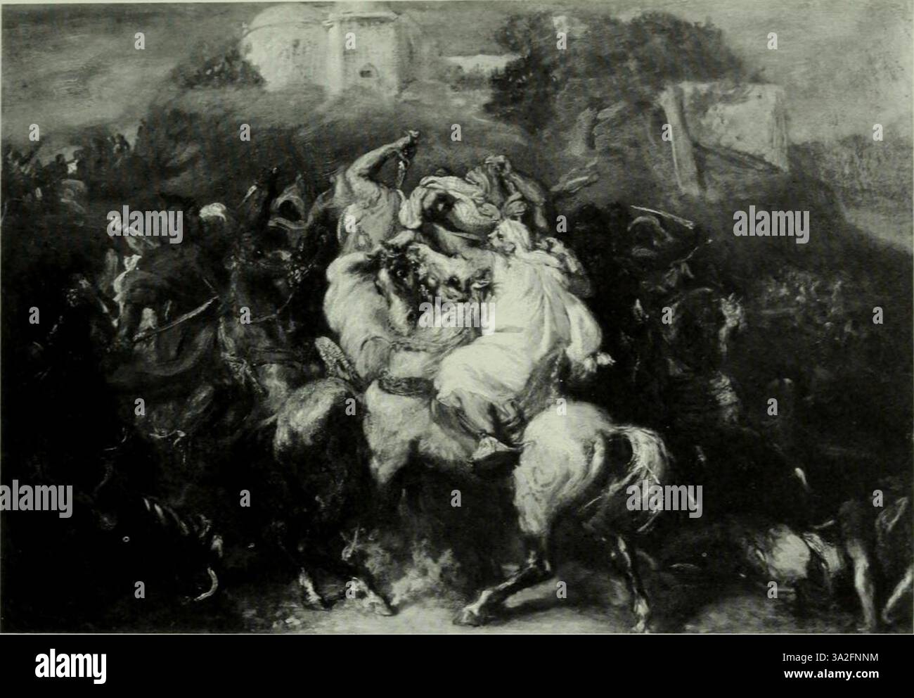 This piece by Théodore Chassériau features a detailed study of the ...