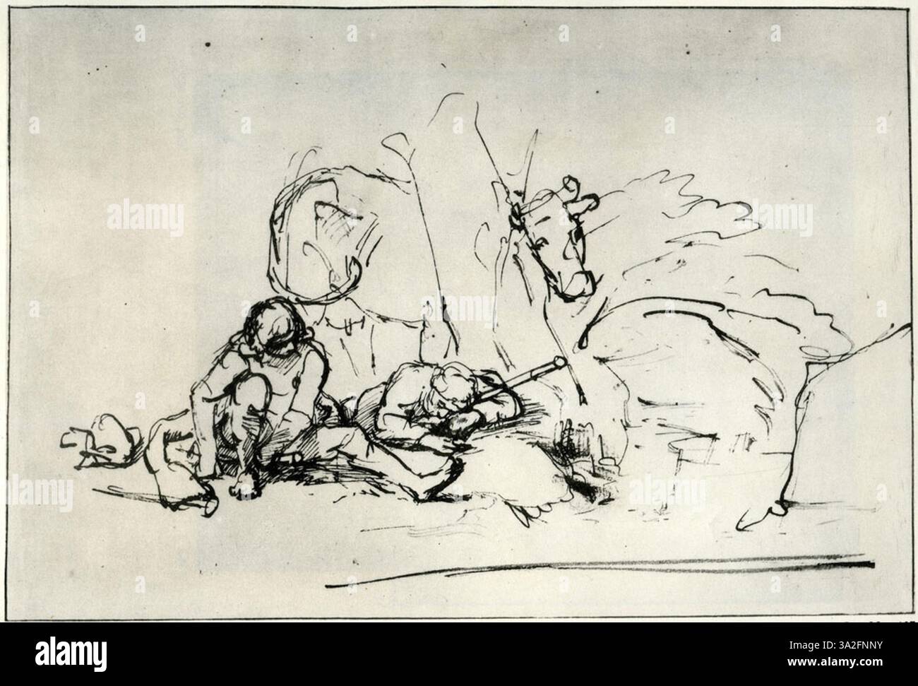 In this portrait, Rembrandt showcases his mastery in capturing the ...