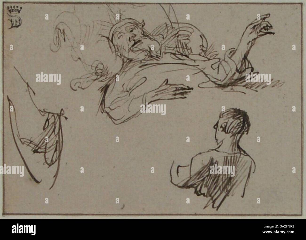 This painting by Ferdinand Bol depicts the moment of Isaac blessing ...