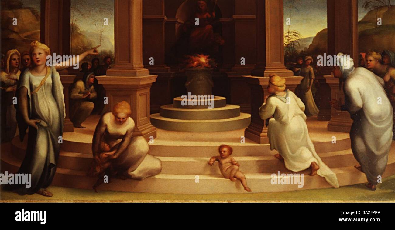 Beccafumi’s depiction of the Cult of Vesta highlights the religious ...