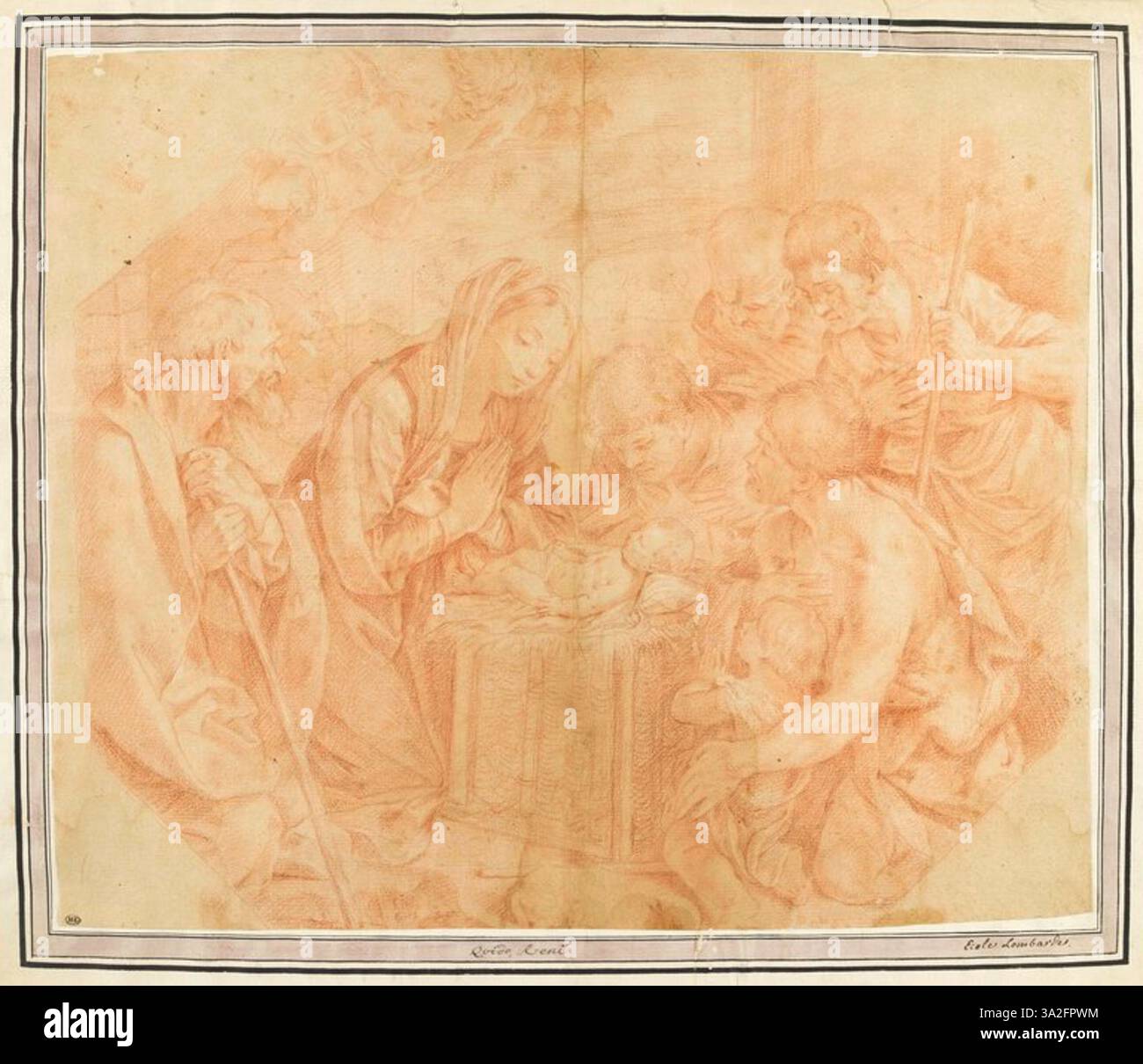 This copy of Guido Reni’s ‘Adoration of the Shepherds’ shows the ...