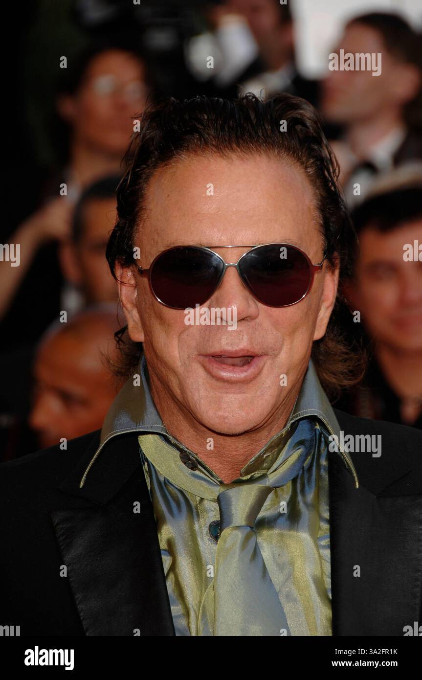 MICKEY ROURKE ."Ocean's Thirteen" premiere at the 60th International ...