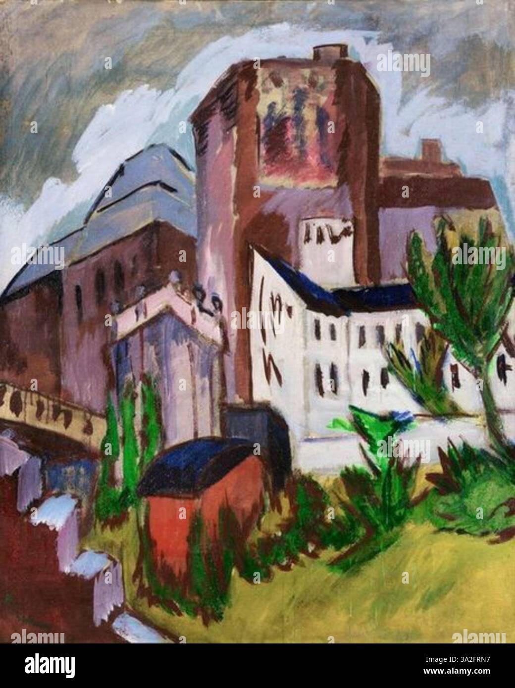 '210' by Ernst Ludwig Kirchner is a striking work that exemplifies the ...