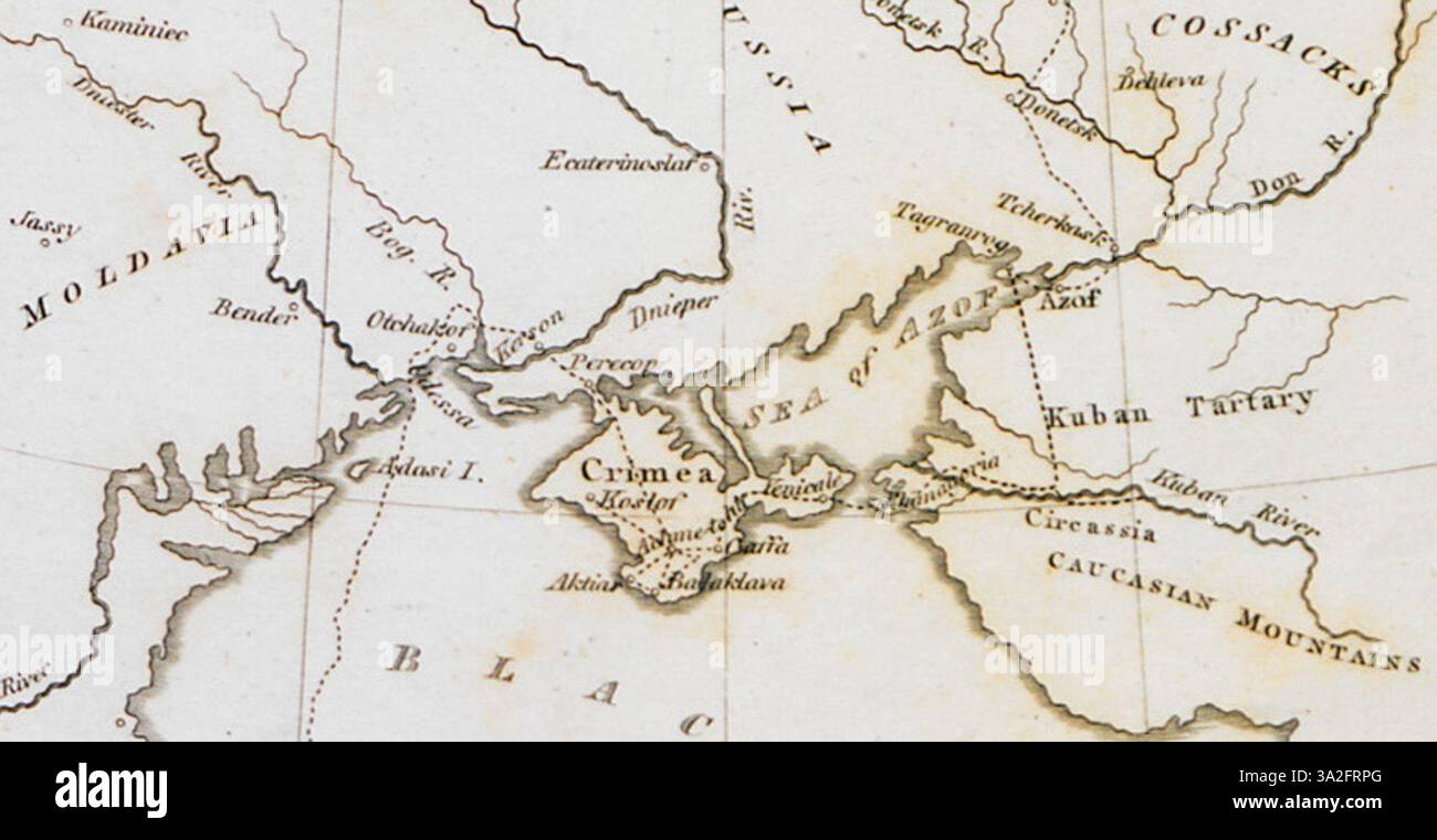 Clarke's 1810 travelogue provides a detailed account of his route ...