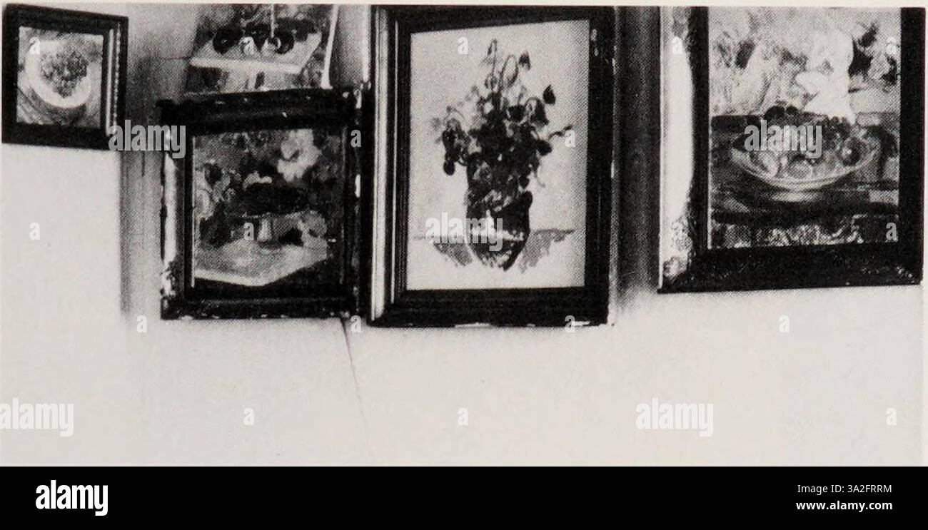 'Agee and Rose, B70a, B70b, B70c' presents a series of abstract works ...