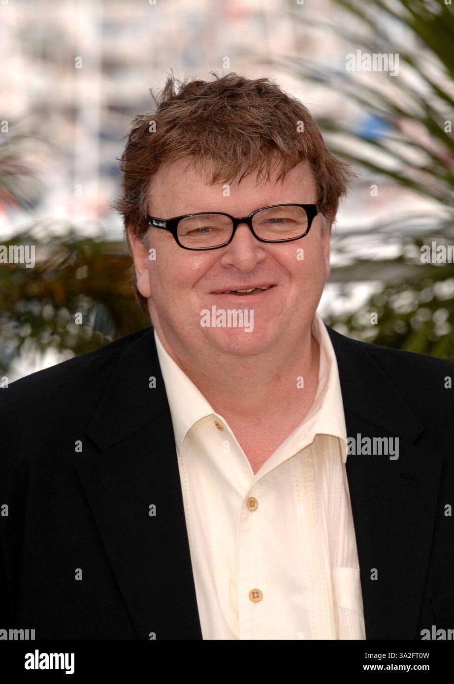 MICHAEL MOORE.The Director attends a photocall for his film "Sicko ...