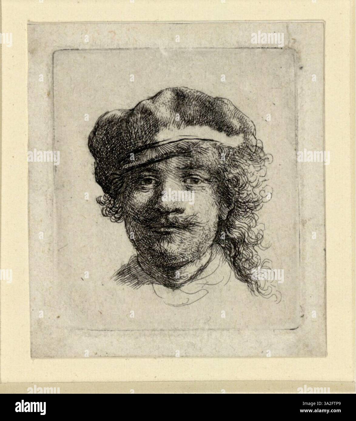 This piece features Rembrandt’s famous technique of light manipulation ...