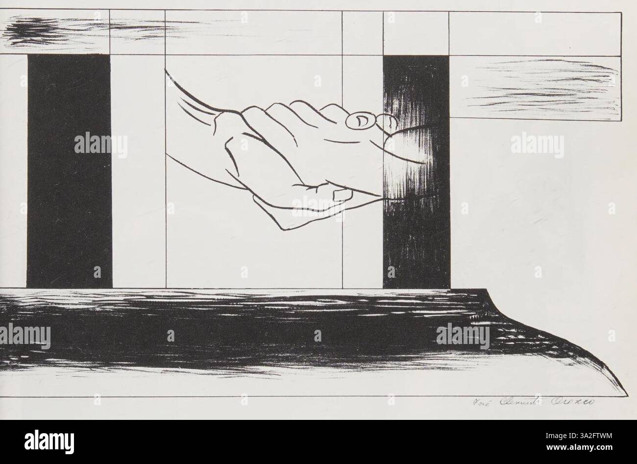 'Graphic Work, pl. 18' by José Clemente Orozco features dynamic ...