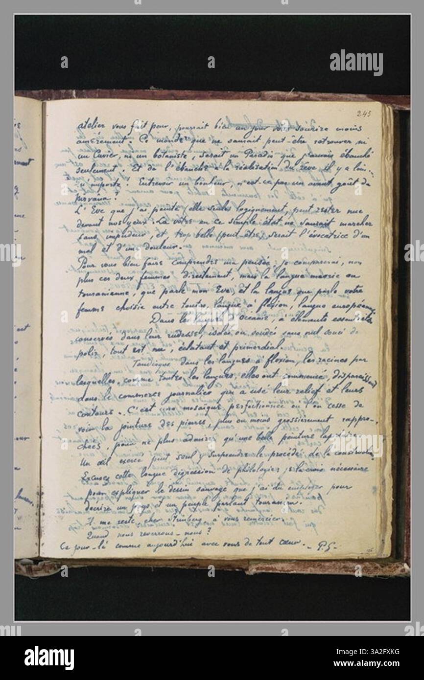 'RF 7259, 241' presents a human figure using bold, abstract forms and ...