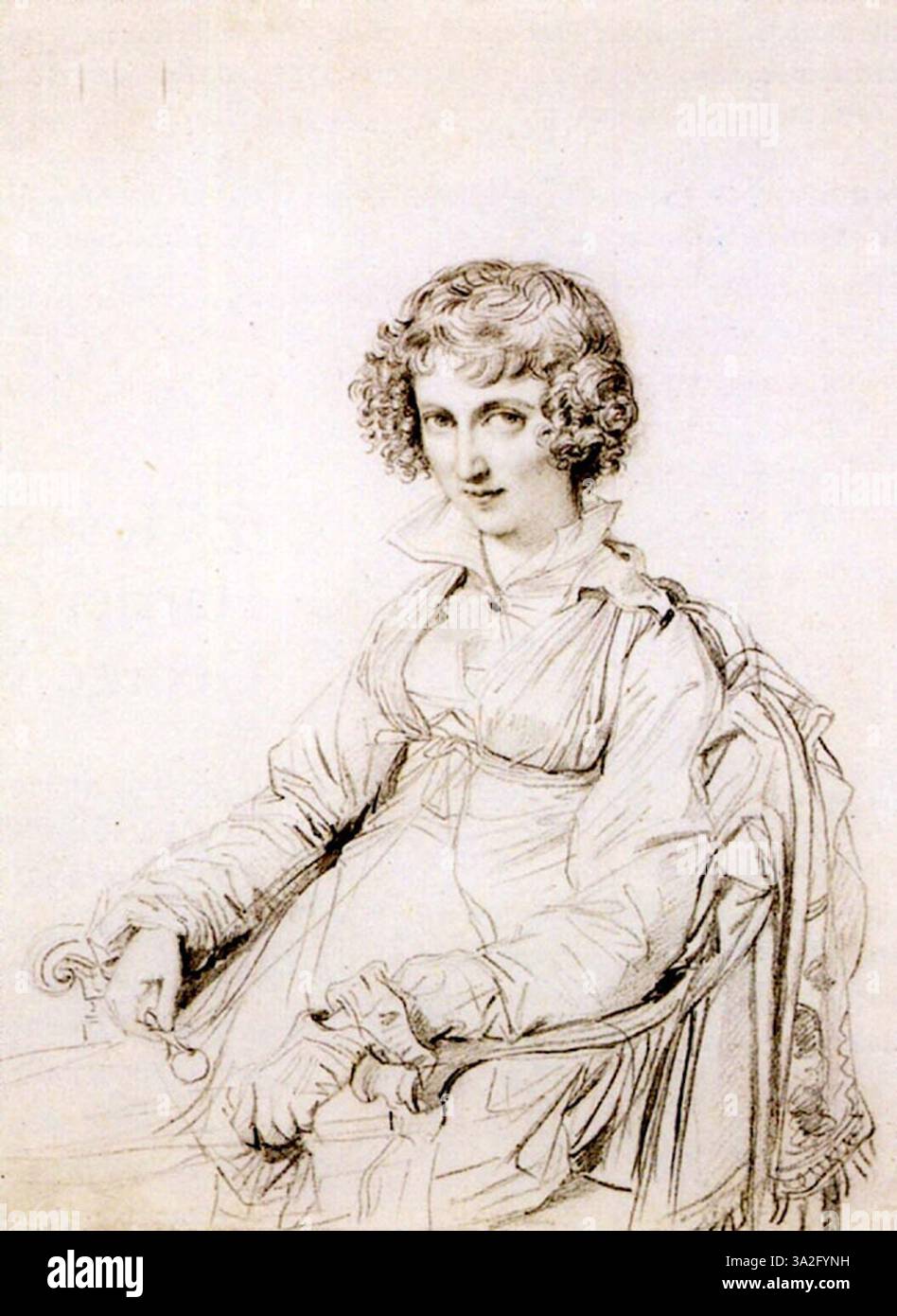 This portrait by Ingres features Mrs. Charles Thomas Thruston, born ...