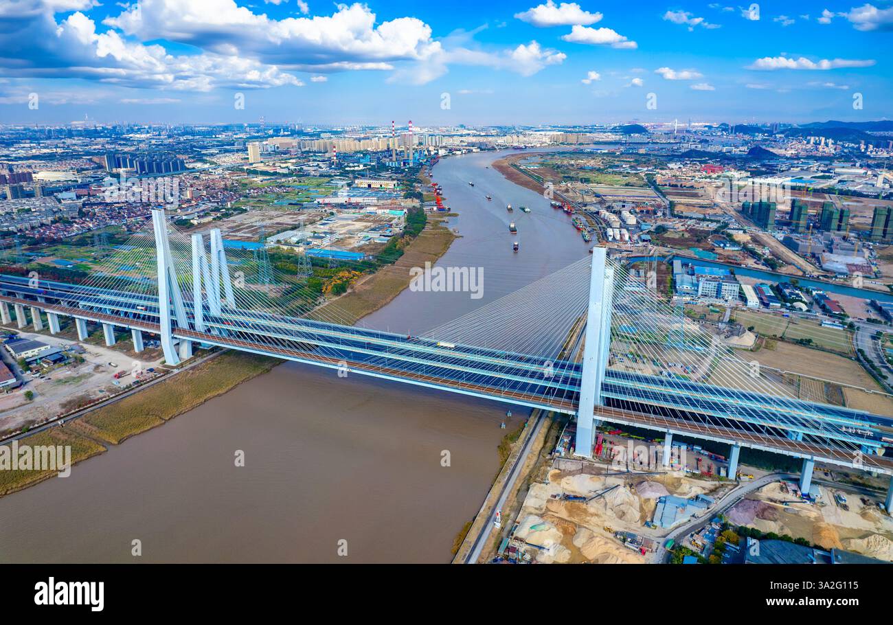 Qingshuipu Bridge, Ningbo, Zhejiang, China Stock Photo - Alamy