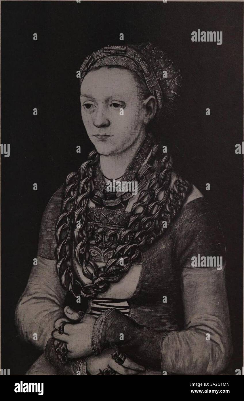 A Renaissance portrait by Lucas Cranach the Elder, showcasing his skill ...