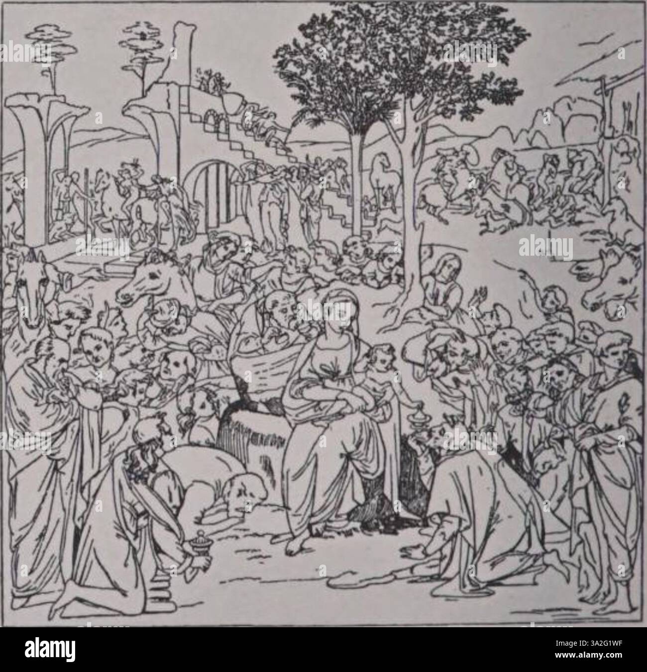 This study by Leonardo da Vinci, 'Chiesa 014-1,' demonstrates his in ...