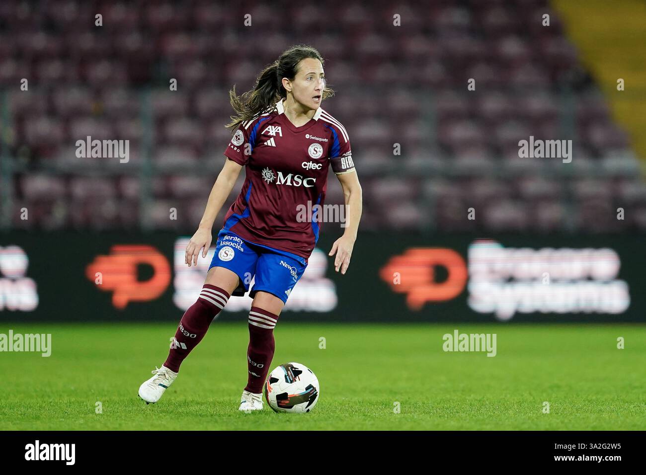 Lancy, Switzerland. 12th Mar, 2025. 12/03/2025, Lancy, Stade de Geneve ...