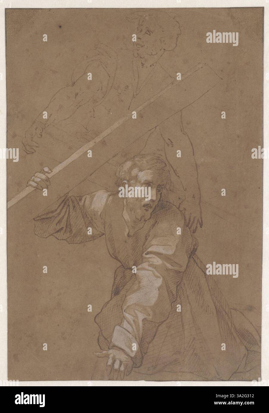 This copy of Raphael’s 'Christ Falling Under the Cross' captures the ...