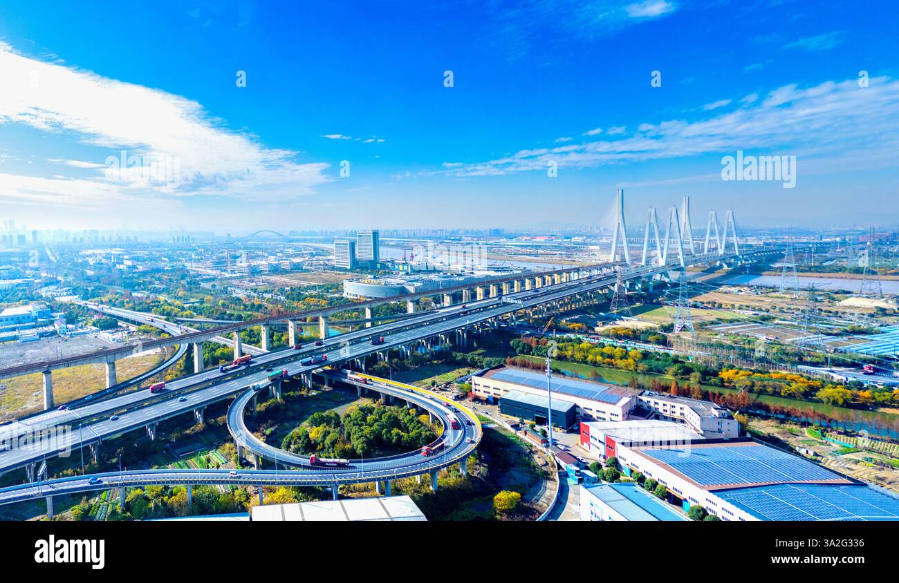 Qingshuipu Bridge, Ningbo, Zhejiang, China Stock Photo - Alamy
