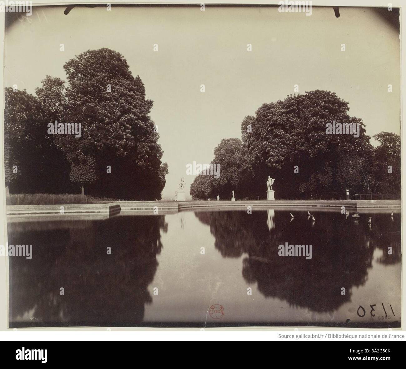 Eugène Atget’s photograph of St. Cloud features a peaceful, early 20th ...