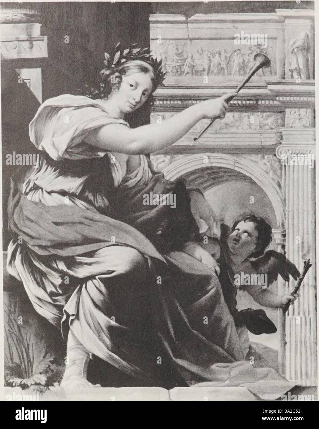 This painting by Simon Vouet captures the refined elegance of the ...