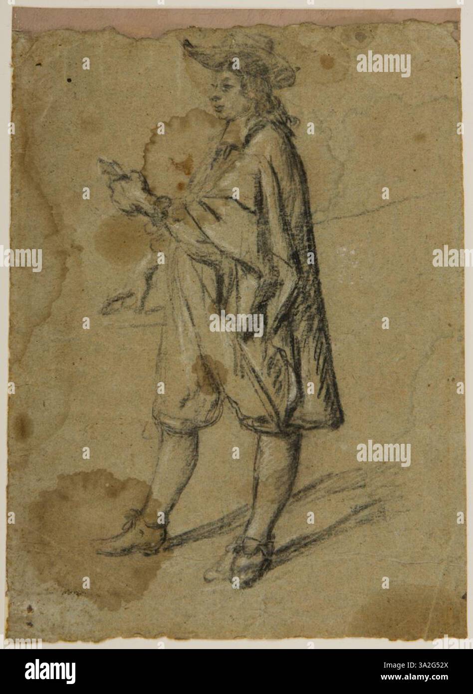 'An Abbe' by Alessandro Longhi is an 18th-century portrait of an abbot ...