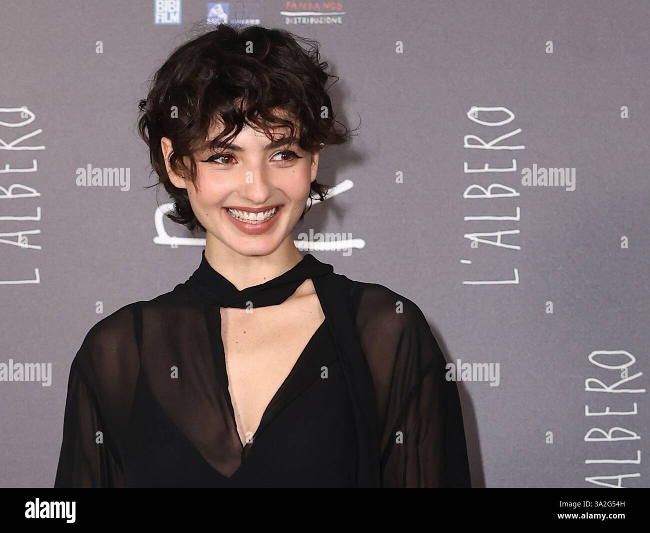 Rome, Italy. 13th Mar, 2025. Rome, Adriano cinema, photocall film "The Tree". In the photo ...