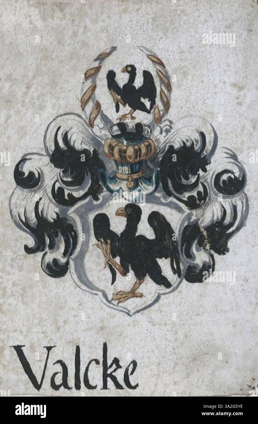 The *Valcke-Wappen* is a heraldic coat of arms dating back to around ...