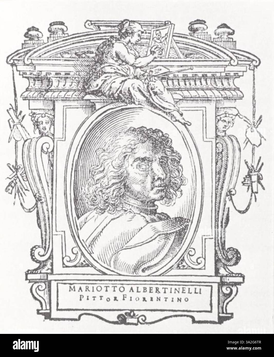 Mariotto Albertinelli’s work 'Borgo' (fig. 001) showcases a detailed scene of an Italian village ...