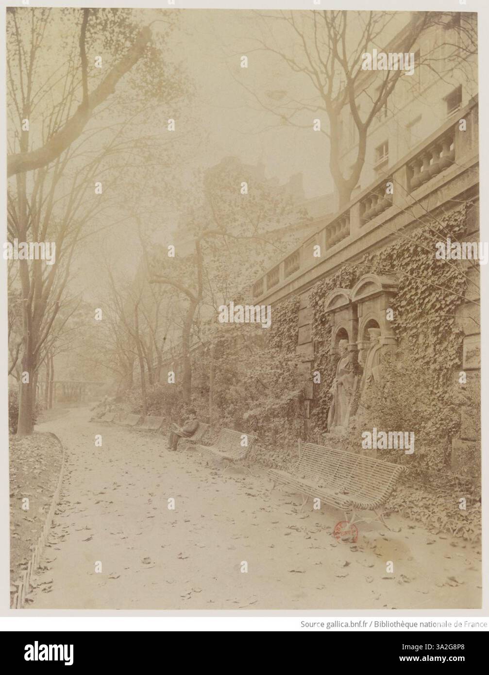 Square Monge in Paris is captured in this early 20th-century photograph ...