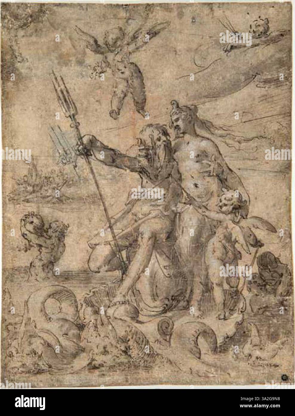 In this work, Bartholomeus Spranger explores the interaction between ...