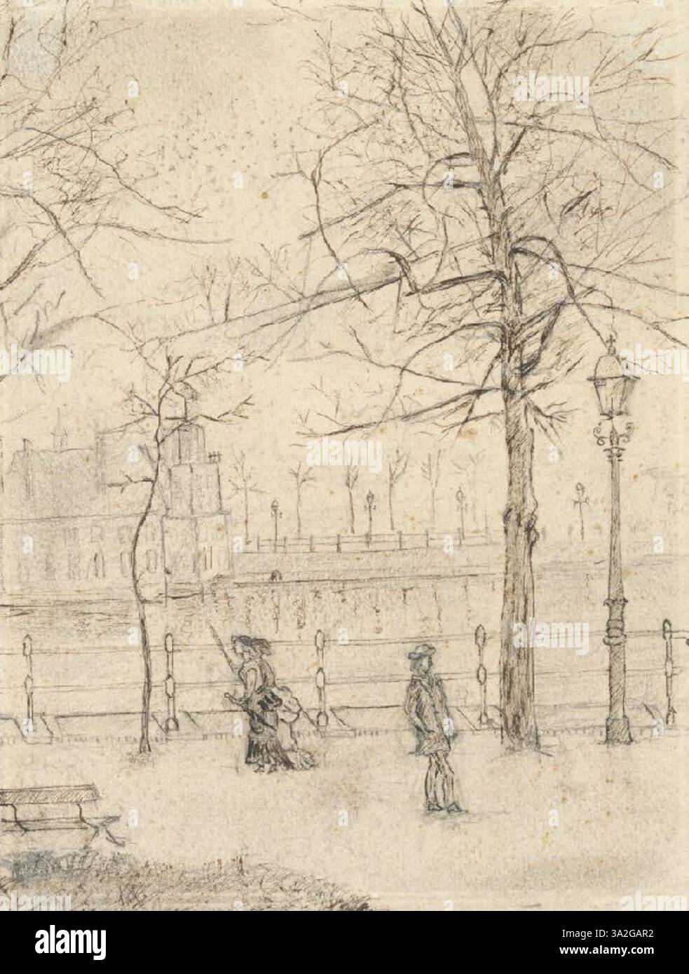 Vincent van Gogh’s 1962 painting uses dynamic brushwork and a rich ...