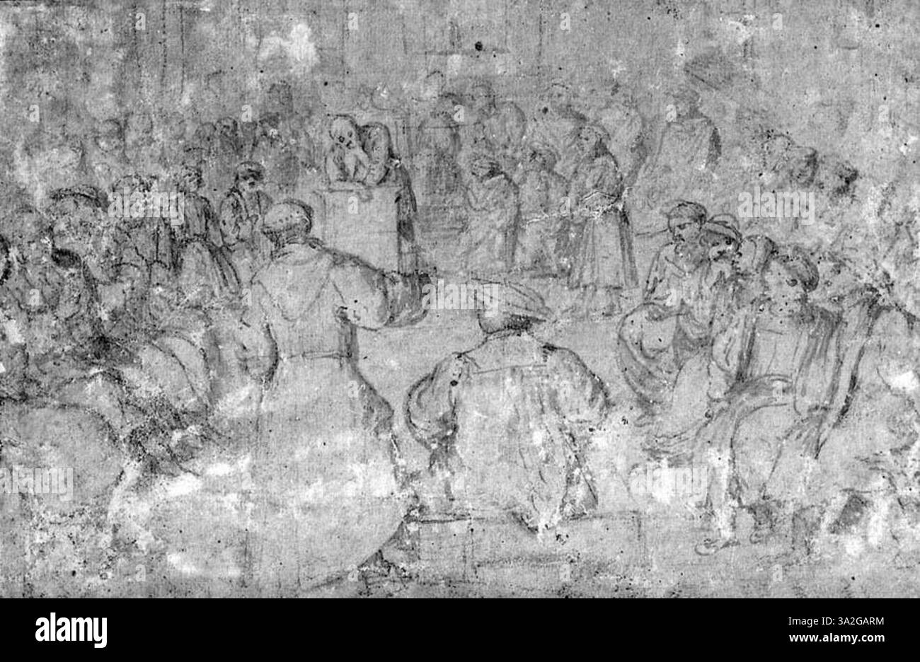 Theological debate painting hi-res stock photography and images - Alamy