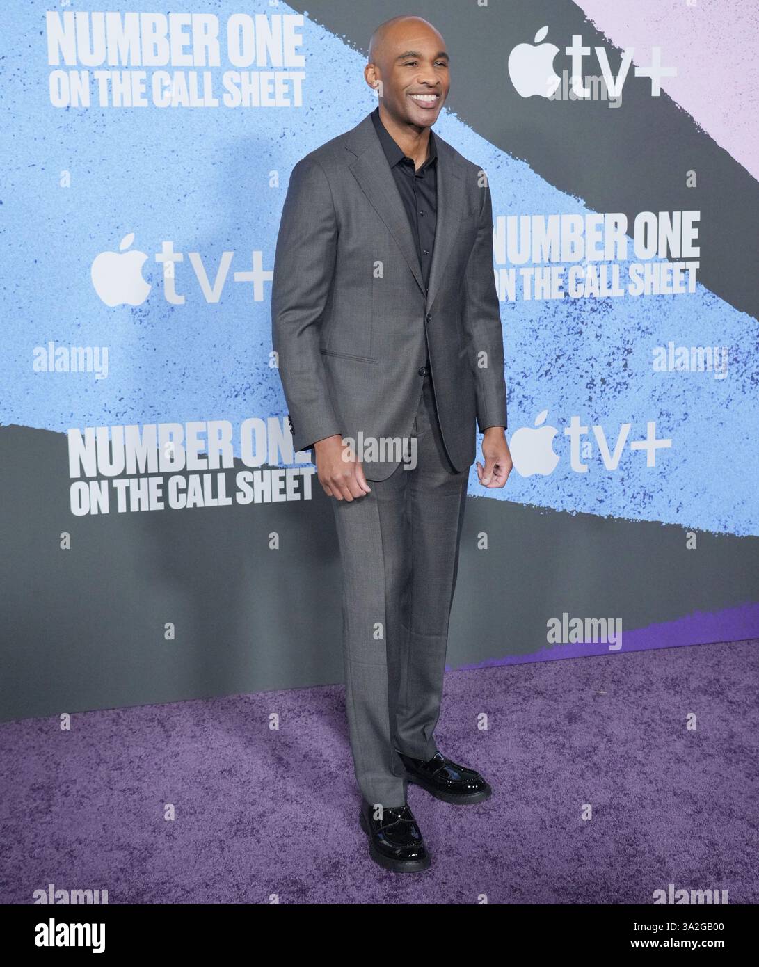 Datari Turner arrives at the Apple TV+'s NUMBER ONE ON THE CALL SHEET ...