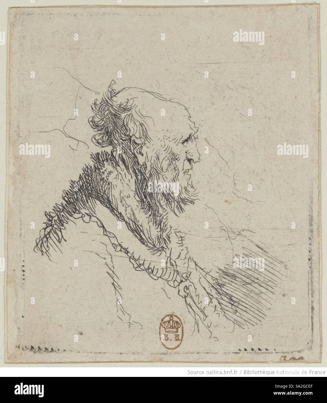Rembrandt’s signature use of chiaroscuro brings out the emotional depth ...