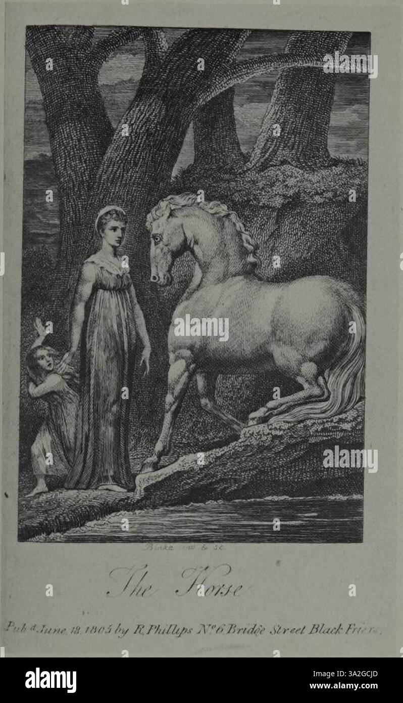 Blake's 407 illustrates the tension between human freedom and divine ...